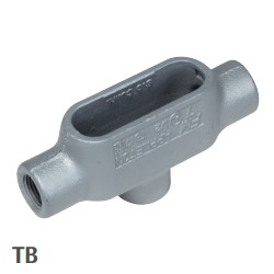 Condulet tipo TB acero galvanizado Appleton - Syros Global